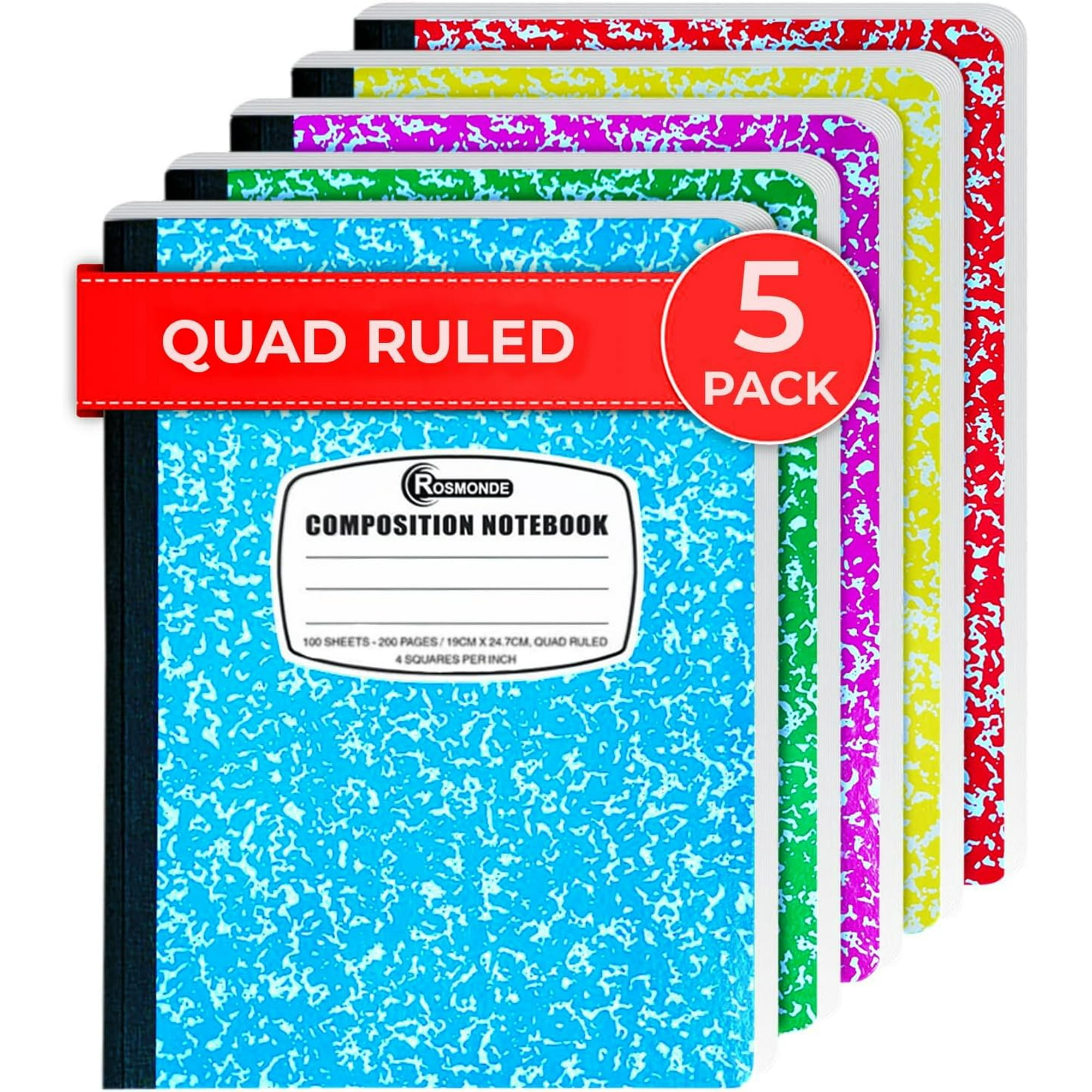 Click here for Kpataubaa Quad Ruled Graph Composition Notebook  5... prices