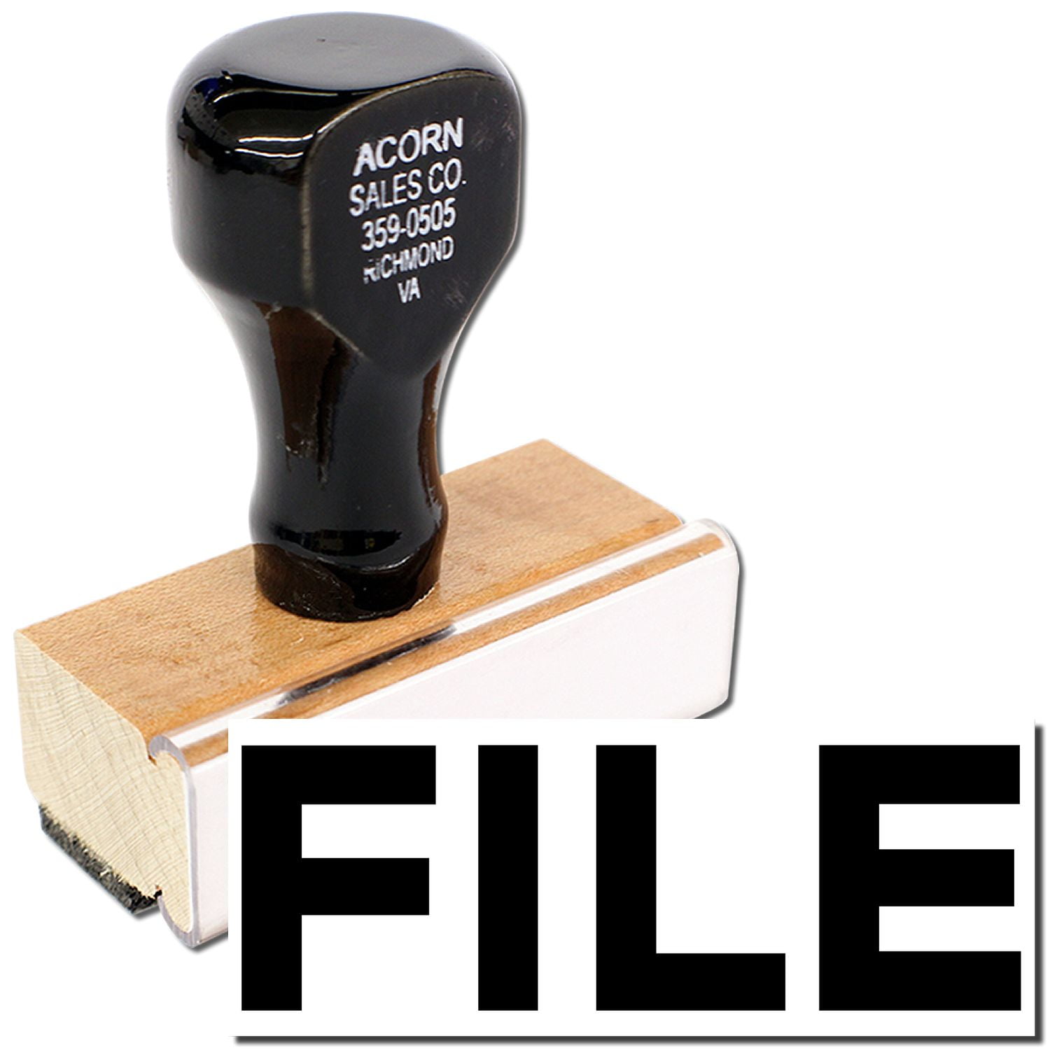 Bold File Rubber Stamp, Wooden Handle Rubber Stamp, Laser Engraved Dies ...