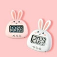 HomeCozy Alarm Timer Large Screen Precise Timing Cartoon Rabbit Kitchen ...