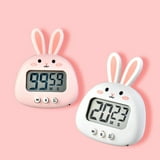HomeCozy Alarm Timer Large Screen Precise Timing Cartoon Rabbit Kitchen ...