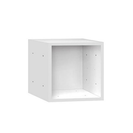 Salsbury 31212WHT Wood Cubby 12 Inch Cube - White - Walmart.com