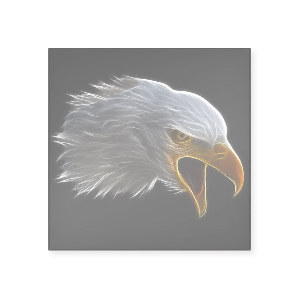 CafePress - American Bald Eagle Head Sticker - Square Sticker 3" x 3 ...