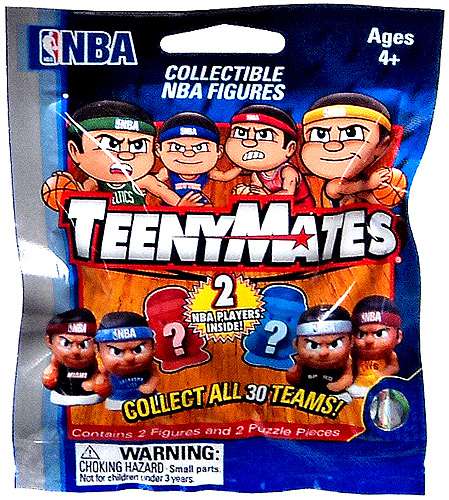 Party Animal NBA TeenyMates Series 1 Gravity Feed - Walmart.com