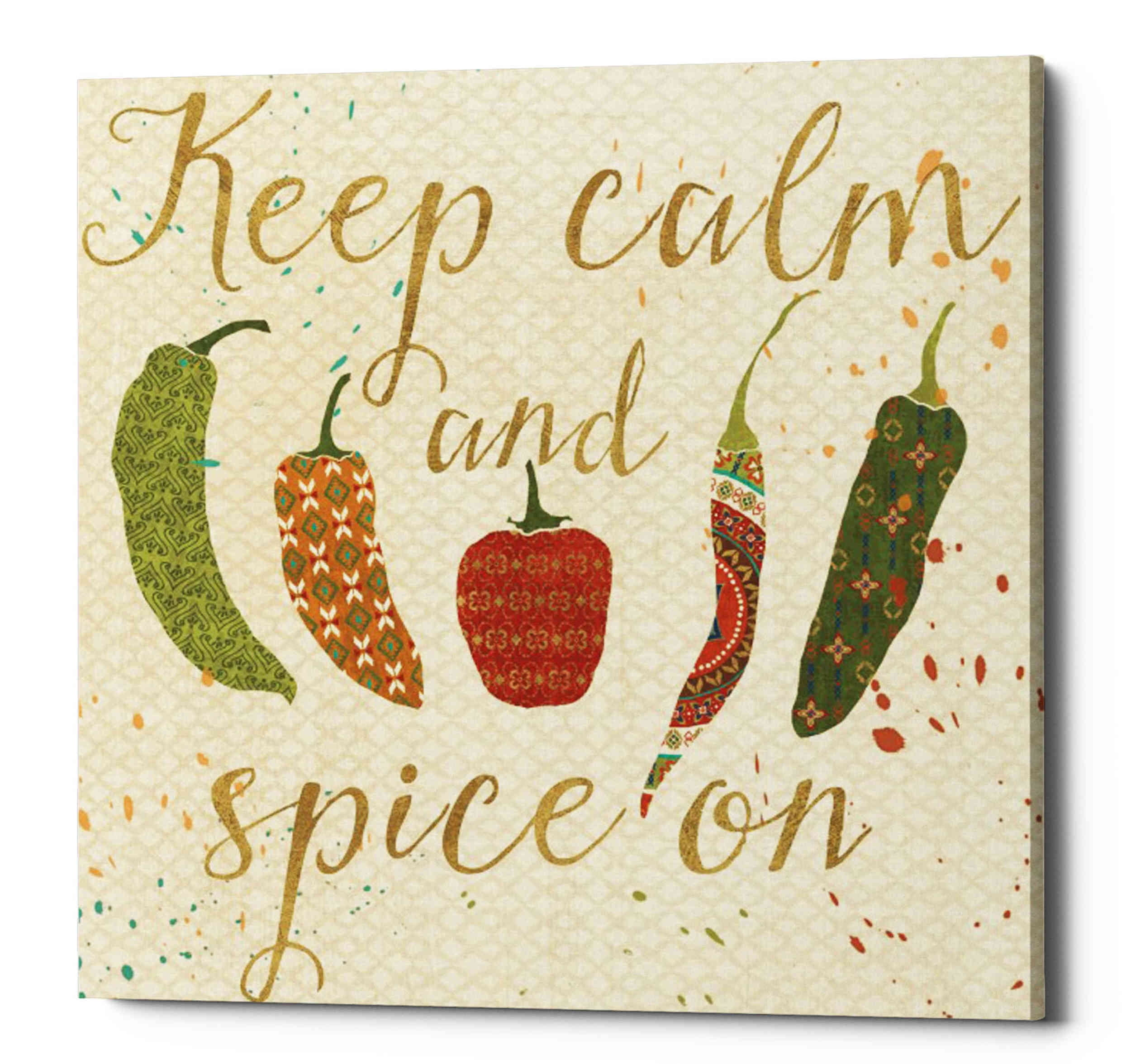 Giclee Canvas Wall Art 'Mexican Fiesta VII' by Veronique Charron Home ...