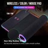Wireless Charging Mouse Pad,Large Gaming Mouse Pad Mat with Wireless ...