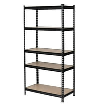 "Zimtown Heavy Duty Metal 5-Shelf Adjustable Utility Storage Rack, 35 ...