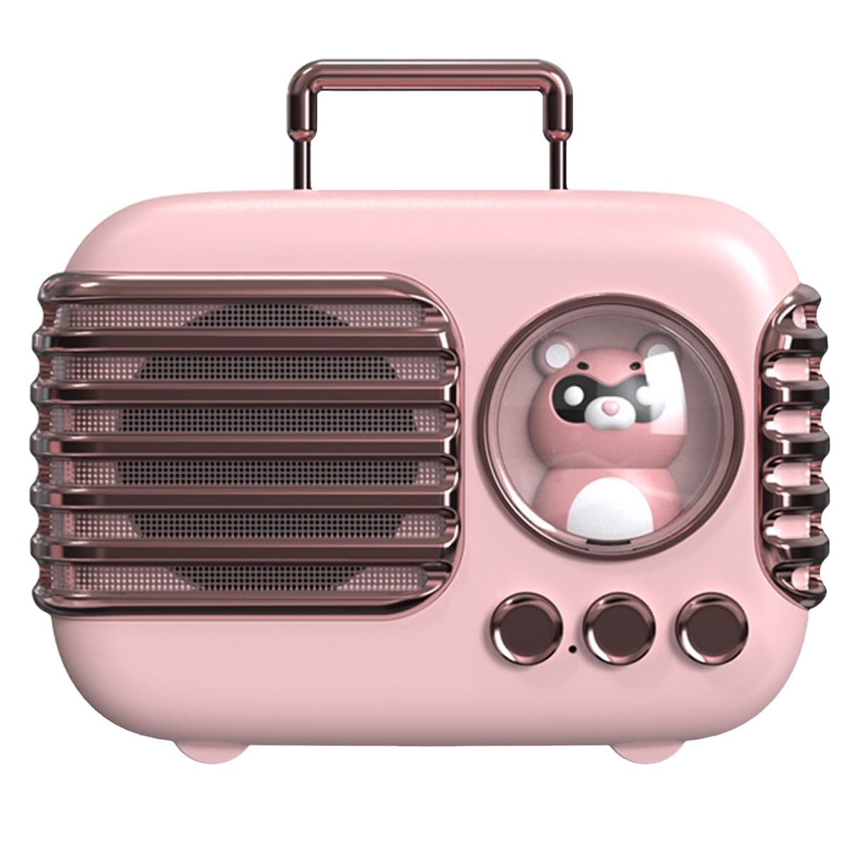 Mini altavoz portátil inalámbrico Bluetooth con emparejamiento TWS y ...