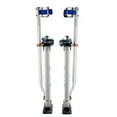 Stalwart Drywall Stilts 24-40 Inch Adjustable Stilts for Adults, Silver ...