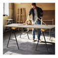 Heavy Duty Sawhorses 2 Pack - Steel Folding Saw Horse Stands - 275 lbs ...