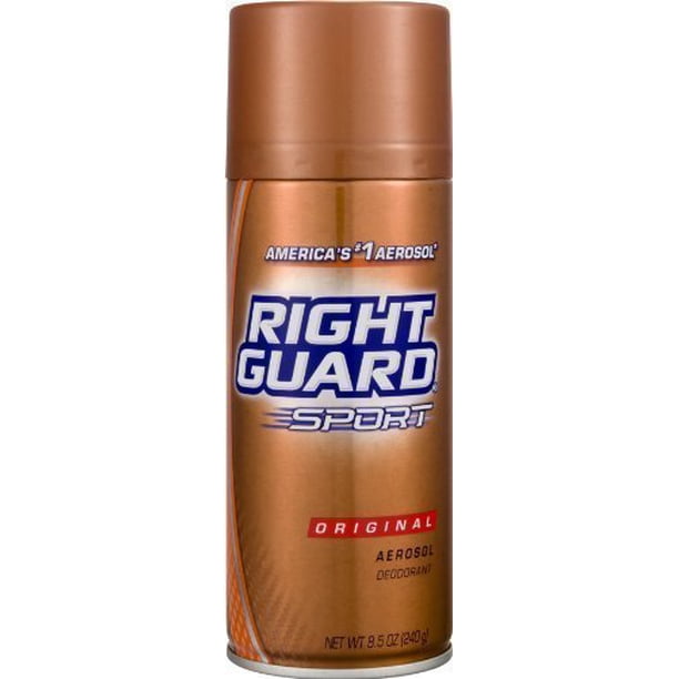 5 Pack Right Guard Sport Original Deodorant Aerosol 8.5 Oz Each ...