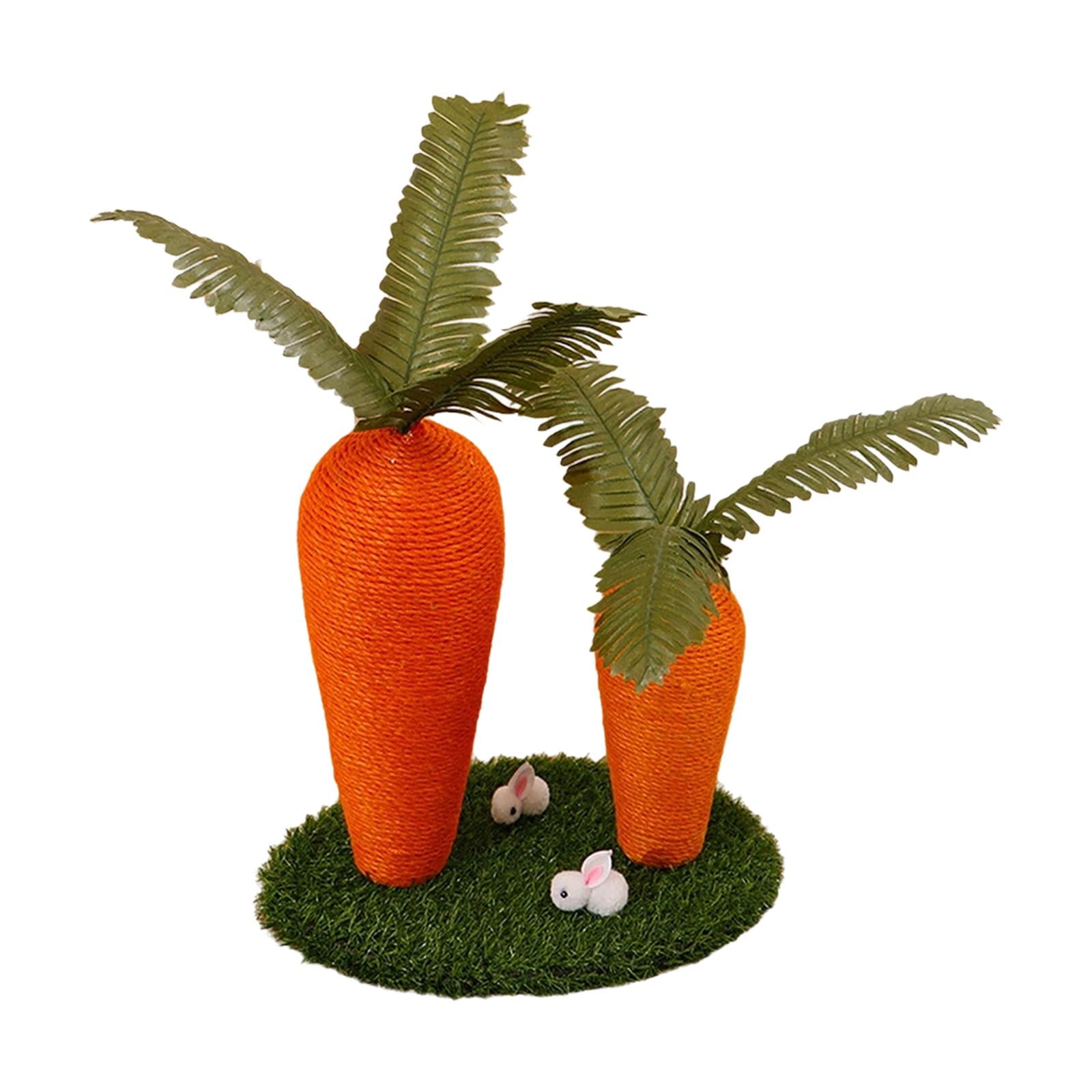 Cat Grinding Claw Durable Sisal Cat Scratcher for Small Cats 2 Carrot ...