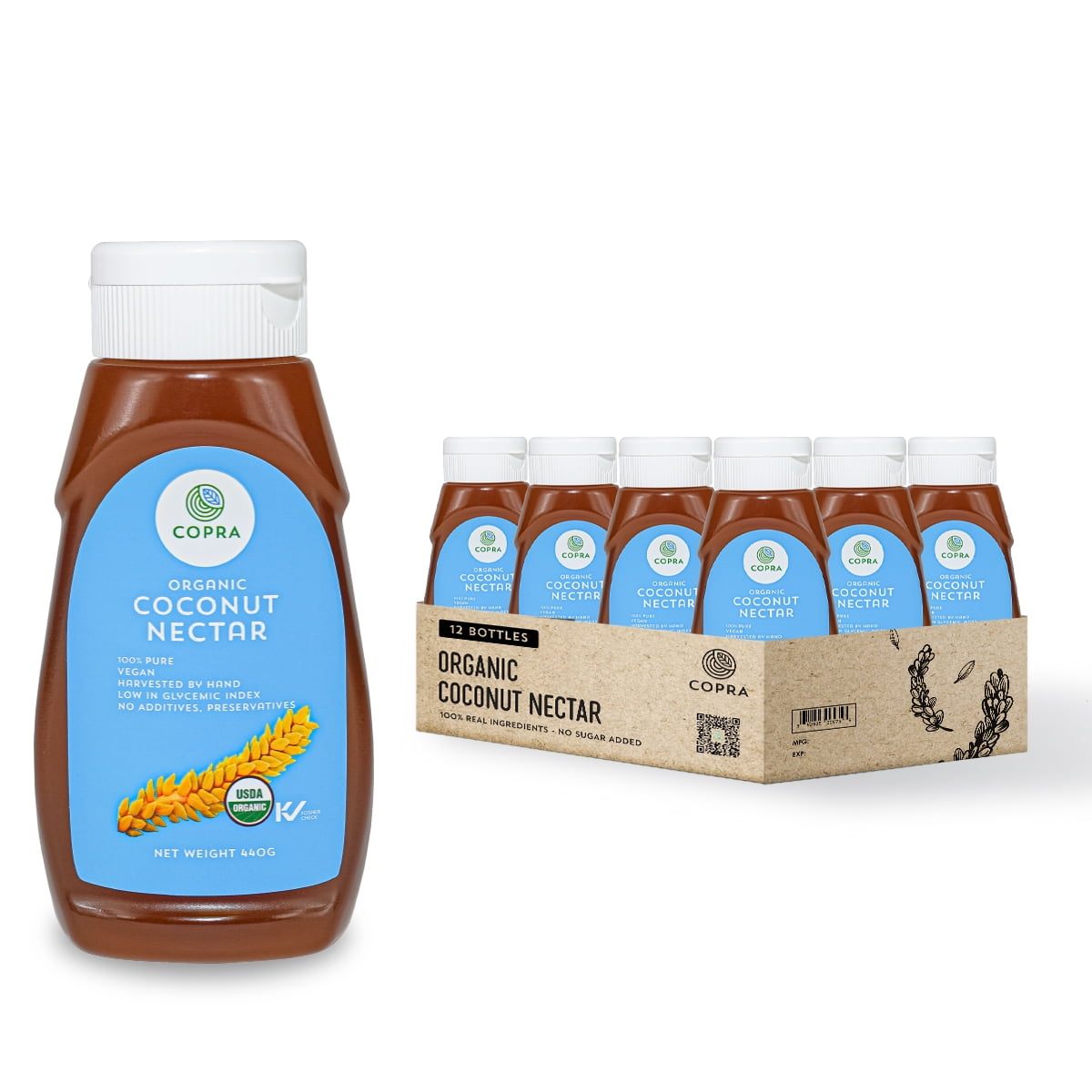 Copra Organic Coconut Nectar & Syrup | Natural Sweetener | Vegan, GF ...