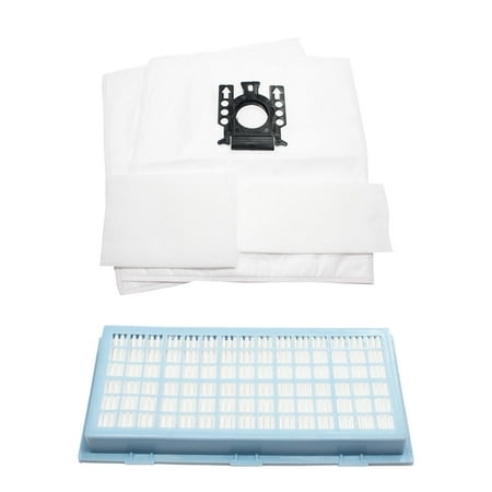 2 Replacement Miele S428i Vacuum Bags, 2 Micro Filters & 1 HEPA Filter ...
