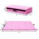 Costway 4'x6'x2'' Gymnastics Mat PU Thick Folding Panel Gym Pink ...