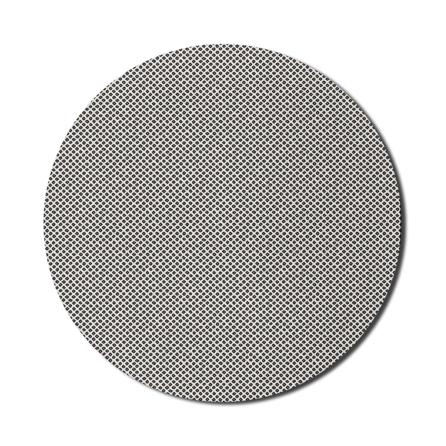 Geometric Mouse Pad for Computers, Circular Rhombus Shapes in Diagonal ...
