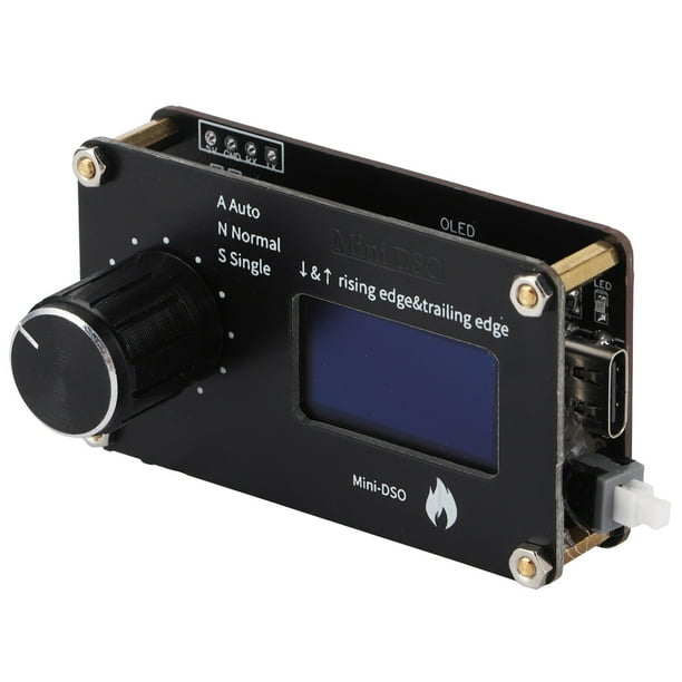 PCB Oscilloscope,Mini Oscilloscope with Button Measuring Simple ...
