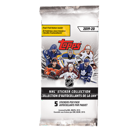 2019-20 NHL Sticker Collection Pack 5 stickers per pack | Walmart Canada