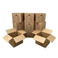 uBoxes 12 Premium Medium Moving Boxes 18"x18"x16" Cardboard Box ...