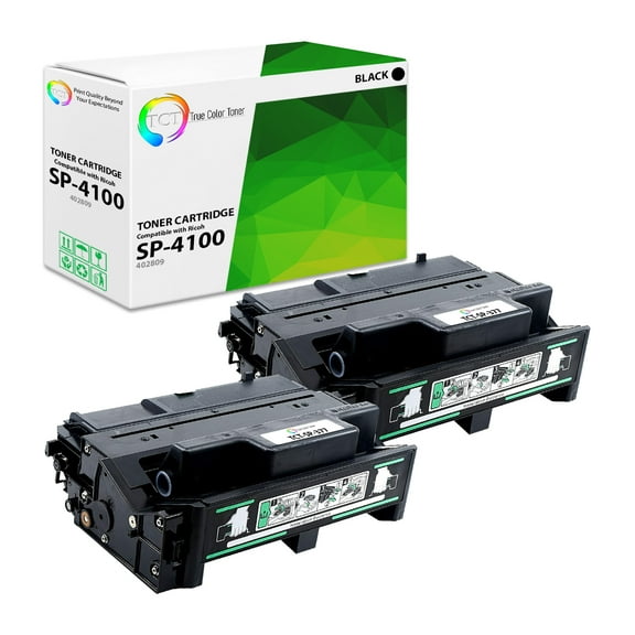 Ricoh 407507 Black Toner Cartridge 2-Pack for SP 6430 - Walmart.com