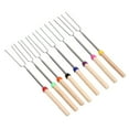 8Pcs Telescoping Extendable Marshmallow Roasting Sticks Marshmallow ...