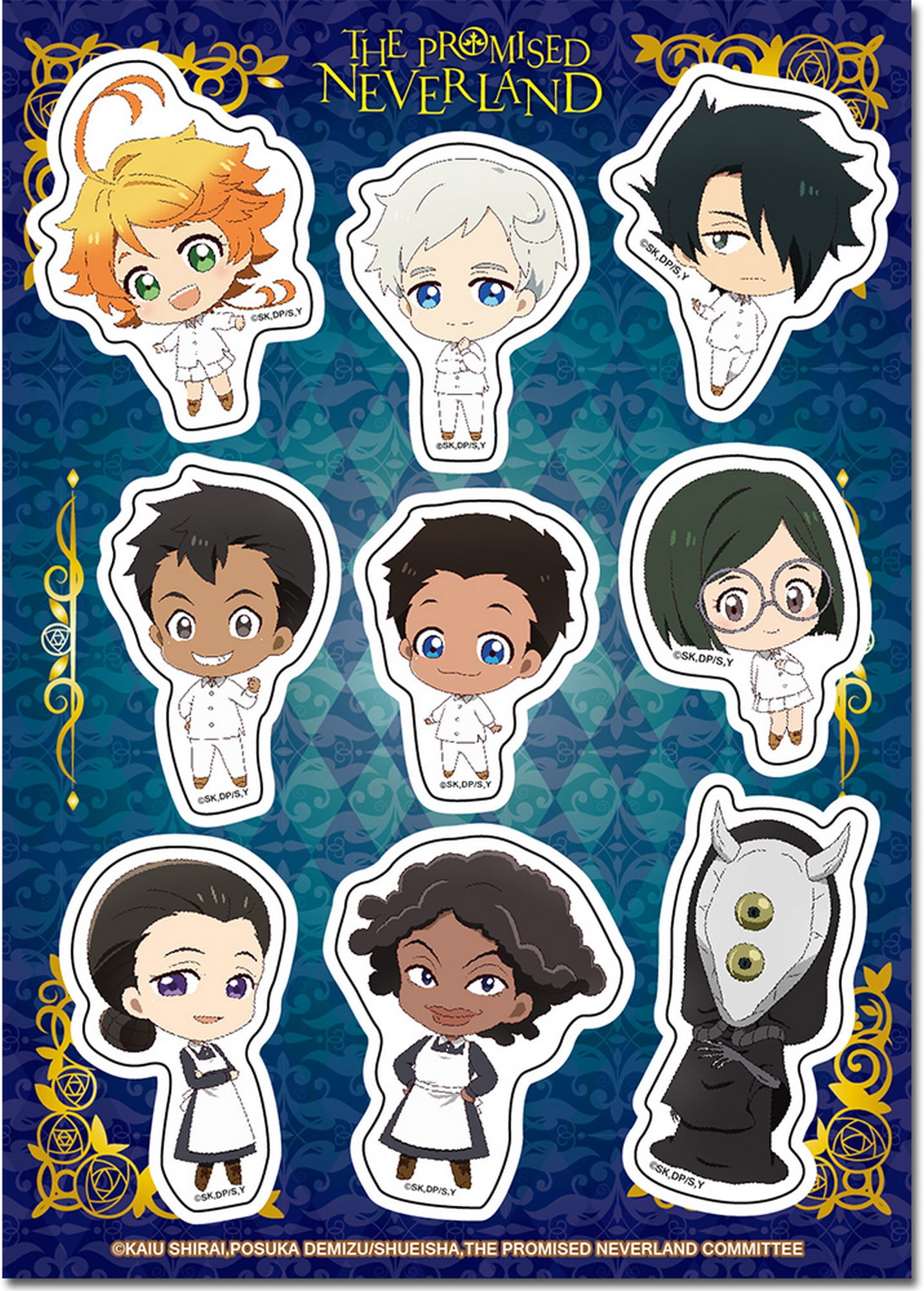 The Promised Neverland - SD Sticker Set - Walmart.com