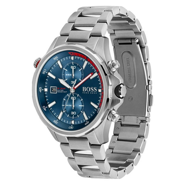 Reloj Hugo Boss Globetrotter 1513823 acero inoxidable p/hom | Walmart ...