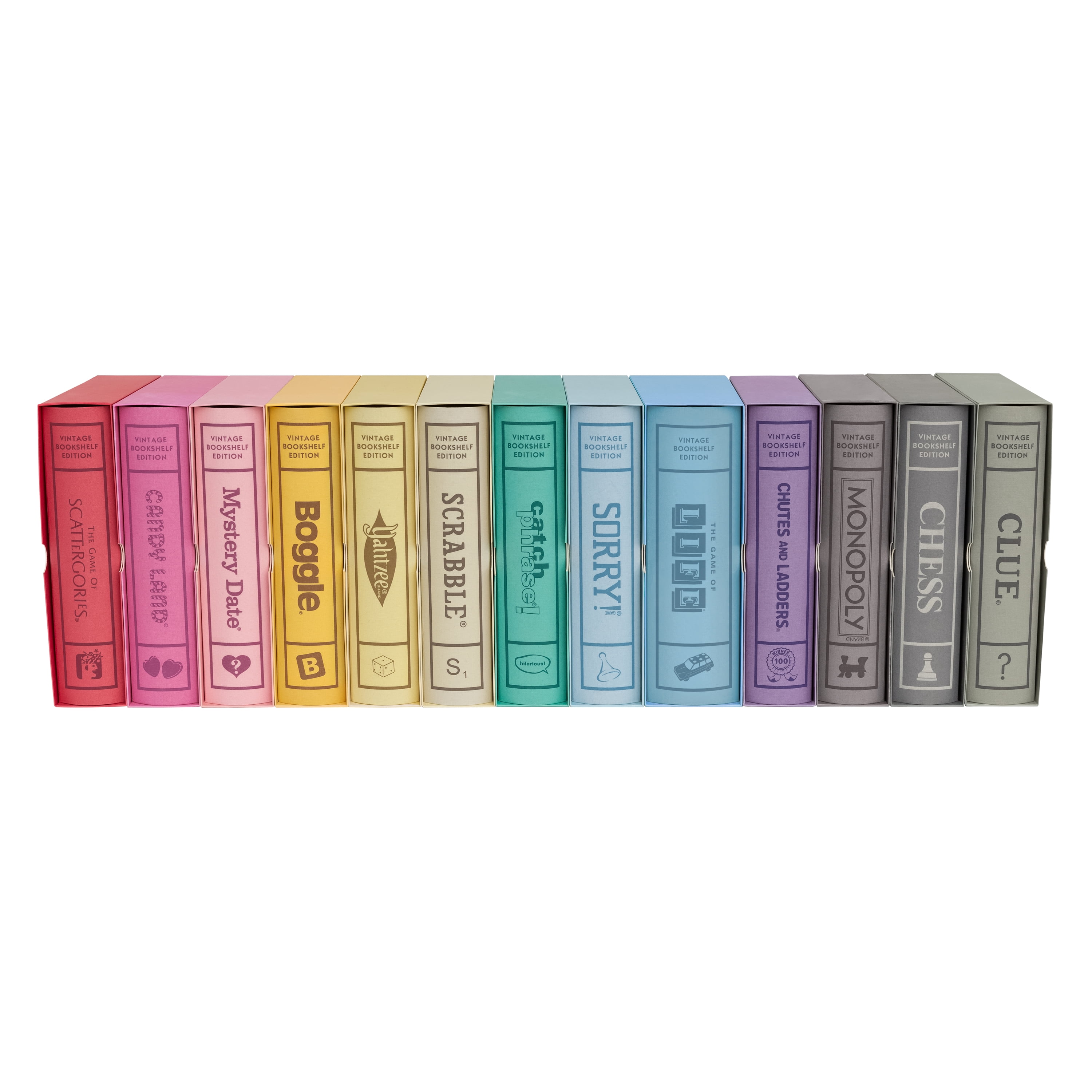 WS Game Company Collection of 13 Vintage Bookshelf Board Games ...