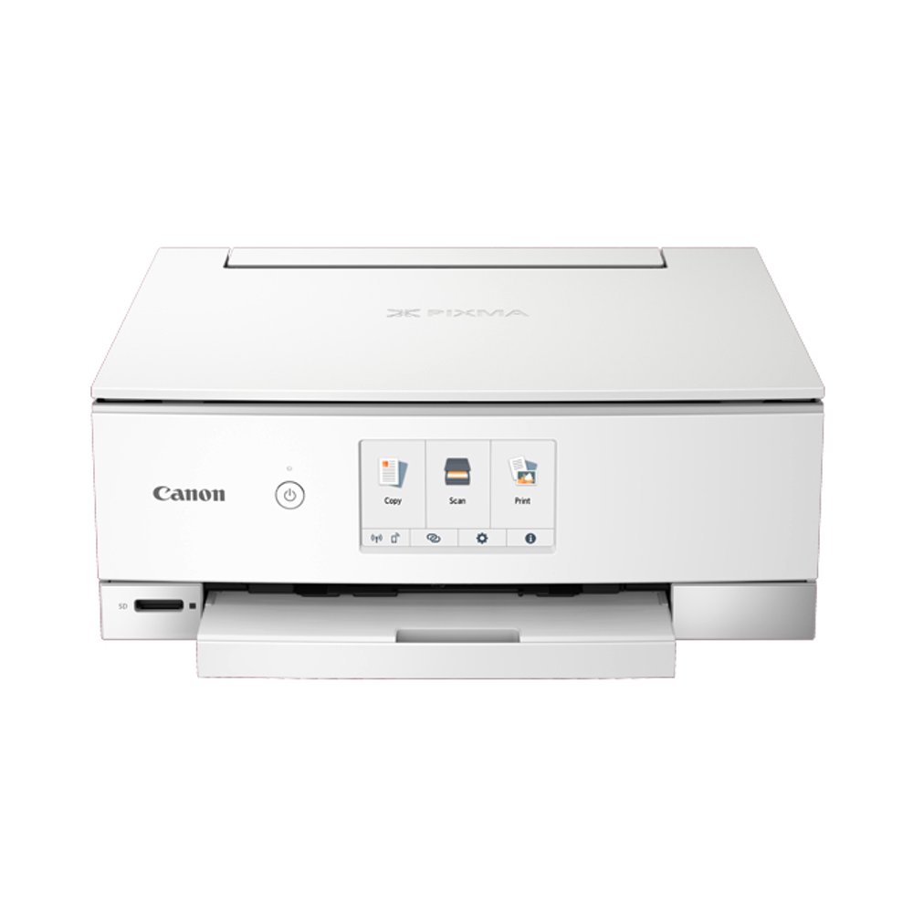 Canon PIXMA TS8320 White Wireless Inkjet All-In-One Printer - Walmart ...