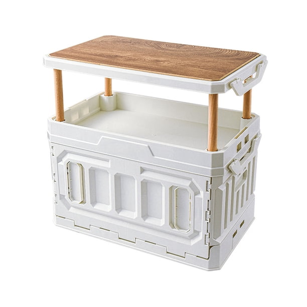 Camping Box,Camping Box Foldable Stackable Plastic Storage Bin ...