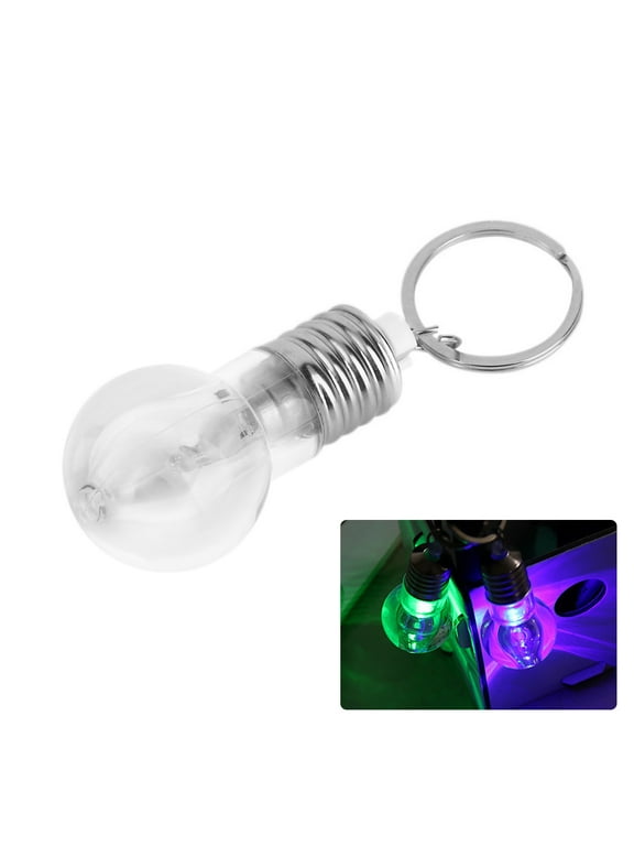 Greenred Mini Color Changing LED Flashlight Light Bulb Lamp Key Ring ...