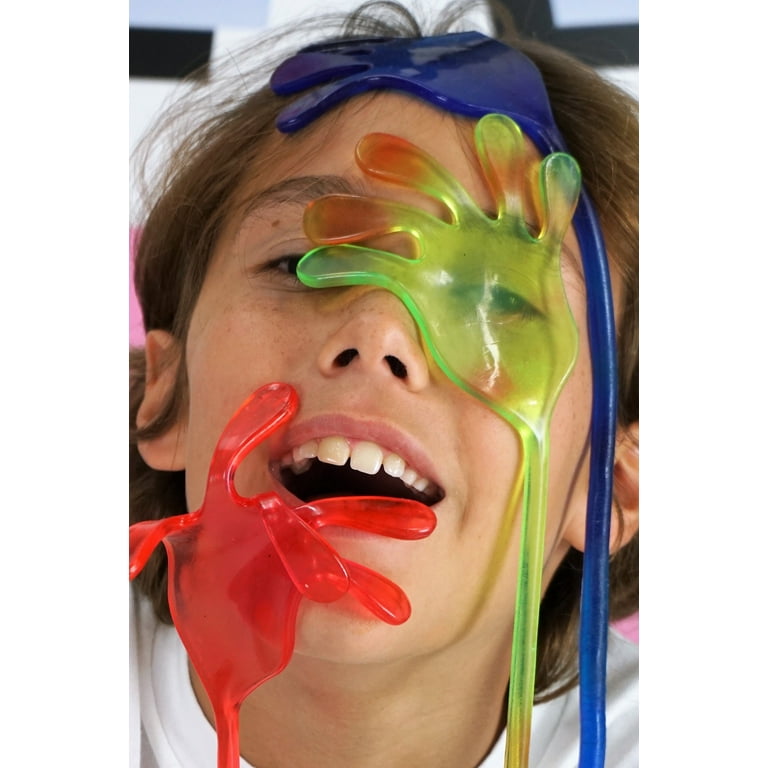 Slap Hands Sticky Toy Giant Snap Hand-Jumbo Sticky Tongue Toy (1 Pack ...