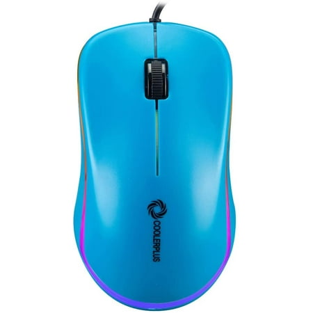 Coolerplus FC112 USB Optical Wired Computer Mouse with Easy Click for ...