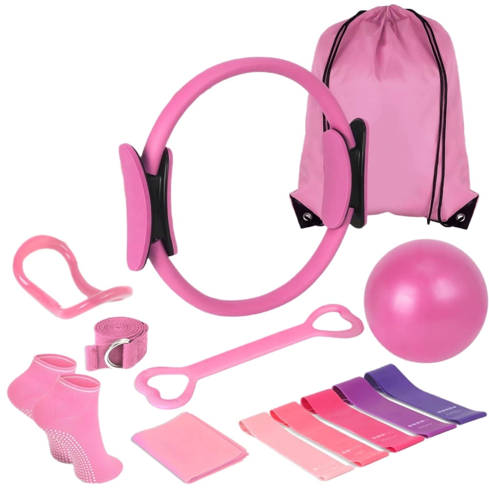 Click here for Unbranded 13-Piece Pink Pilates & Yoga Home Fitnes... prices