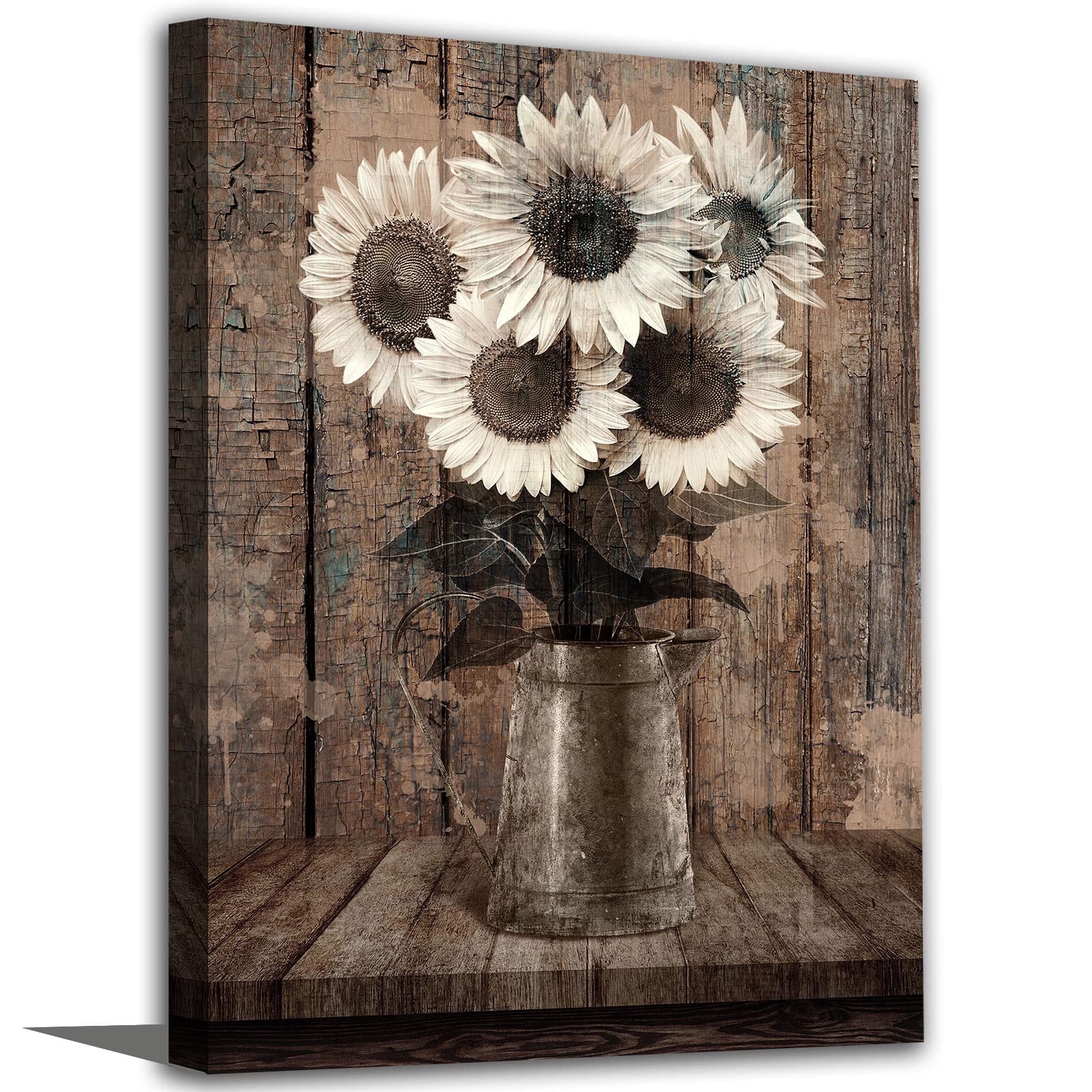 Click here for Txziieh Rustic Sunflowers Canvas Wall Art Farmhous... prices
