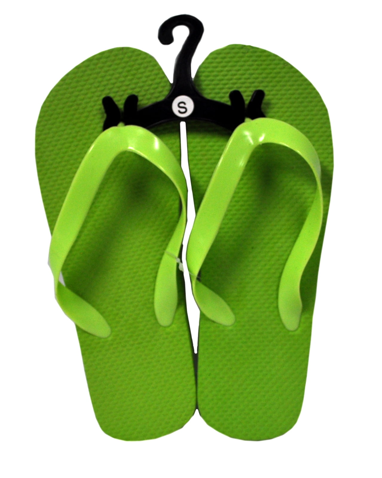 Womens Lime Flip Flops Size Small - Walmart.com
