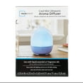 Mainstays Ultrasonic Oil Diffuser 100mL Blue Jewel Tone with 4 Mist and 5 Light Settings ...