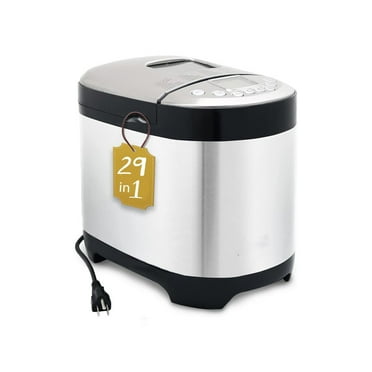 Breadman 2.5lb. Bakery Pro Bread Machine, Black/Stainless Steel ...