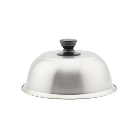 Frying Pan Covers, Cheese Melting Dome Universal Stainless Steel Burger ...