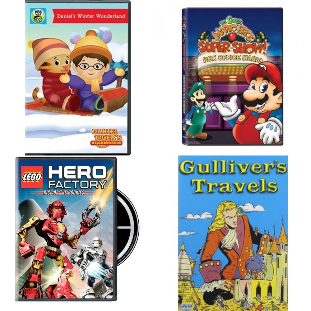 Children's 4 Pack DVD Bundle: Daniel Tigers Neighborhood: Daniels ...