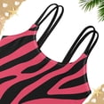 BZSMCE Swimsuit 2-Piece Tank Swimming Wear Quick Dry Bathing Suit-Pink ...