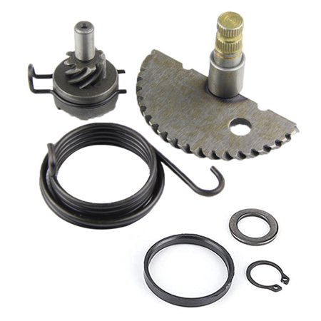 ZheElen 6 Pieces/Set Alloy Kick Start Gear Shaft Assembly Removable ...