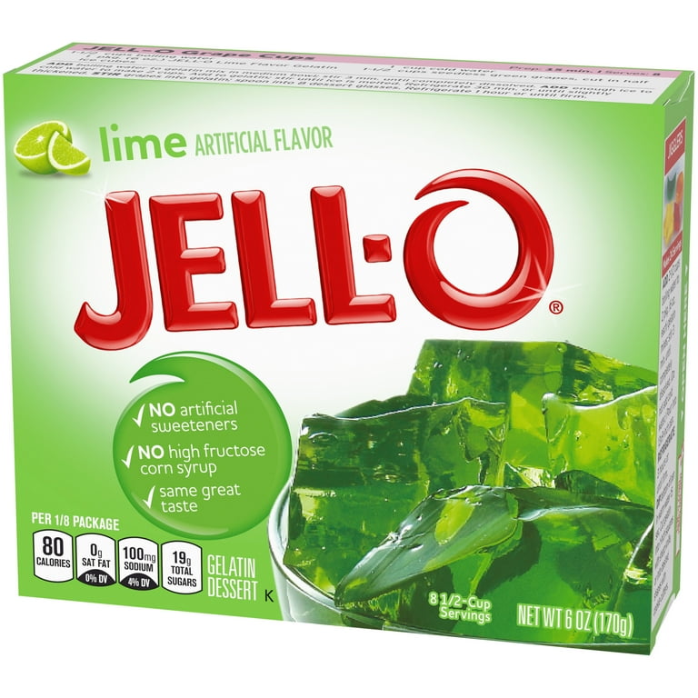 Lime Jello Box