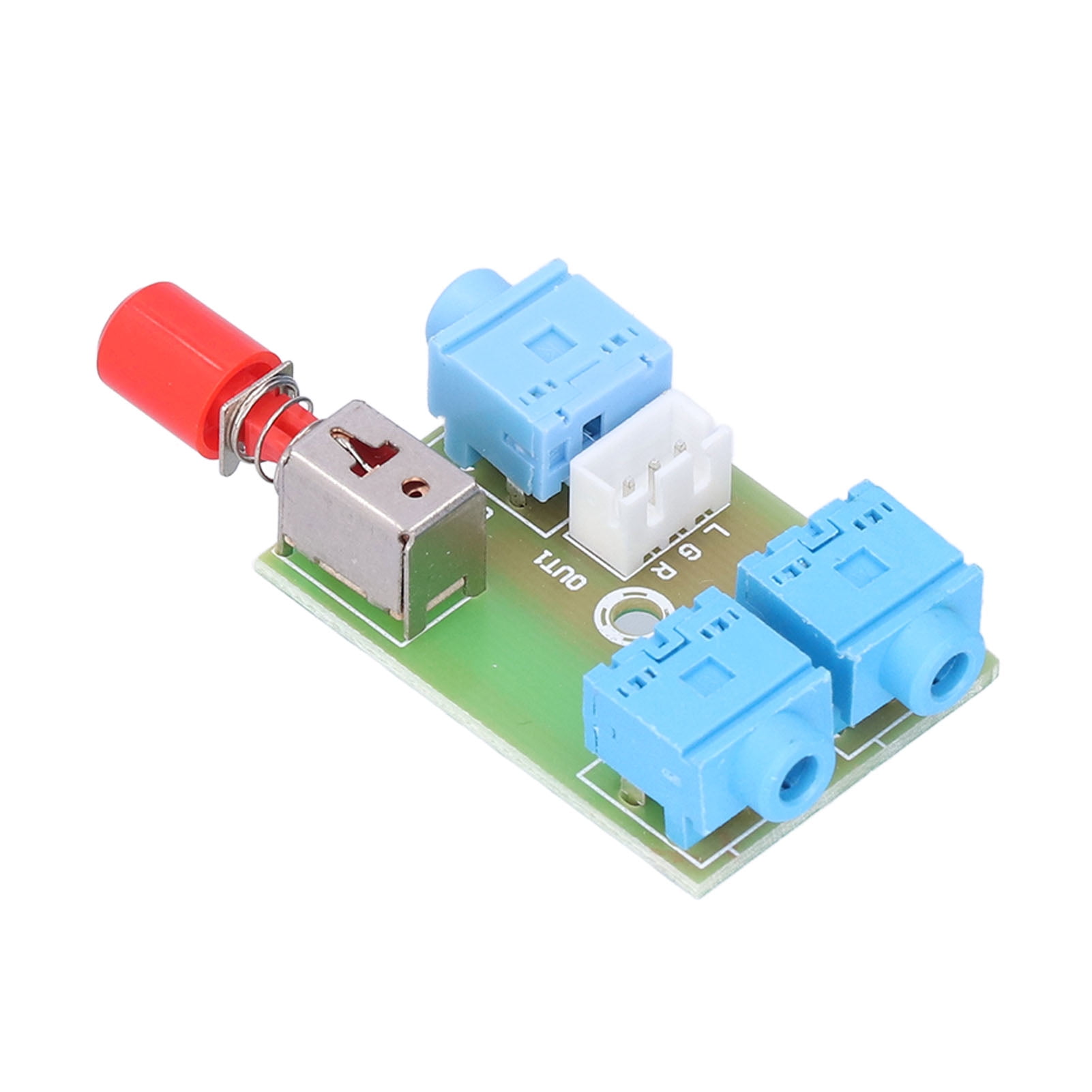 QIILU 2 Way Audio Switcher Module,Audio Switching Module 3.5 Plug 2 ...