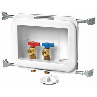 Oatey Company 38530 1-4 Turn Washing Machine Outlet Box - Walmart.com