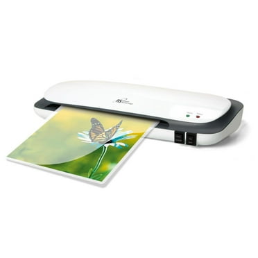 3M Scotch TL901C-20 Office Thermal Laminator Machine with 20 Laminating Pouches and 2 Roller ...