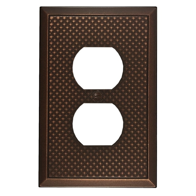 Questech Décor Single Duplex Wall Plate, Pyramid Outlet Cover, Oil ...