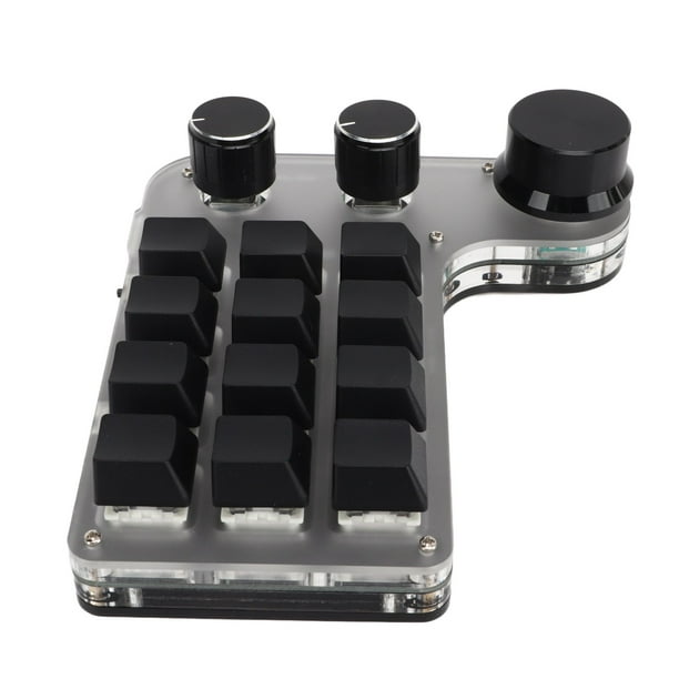 One Handed Mechanical Keyboard,Programmable Keyboard with RGB ...