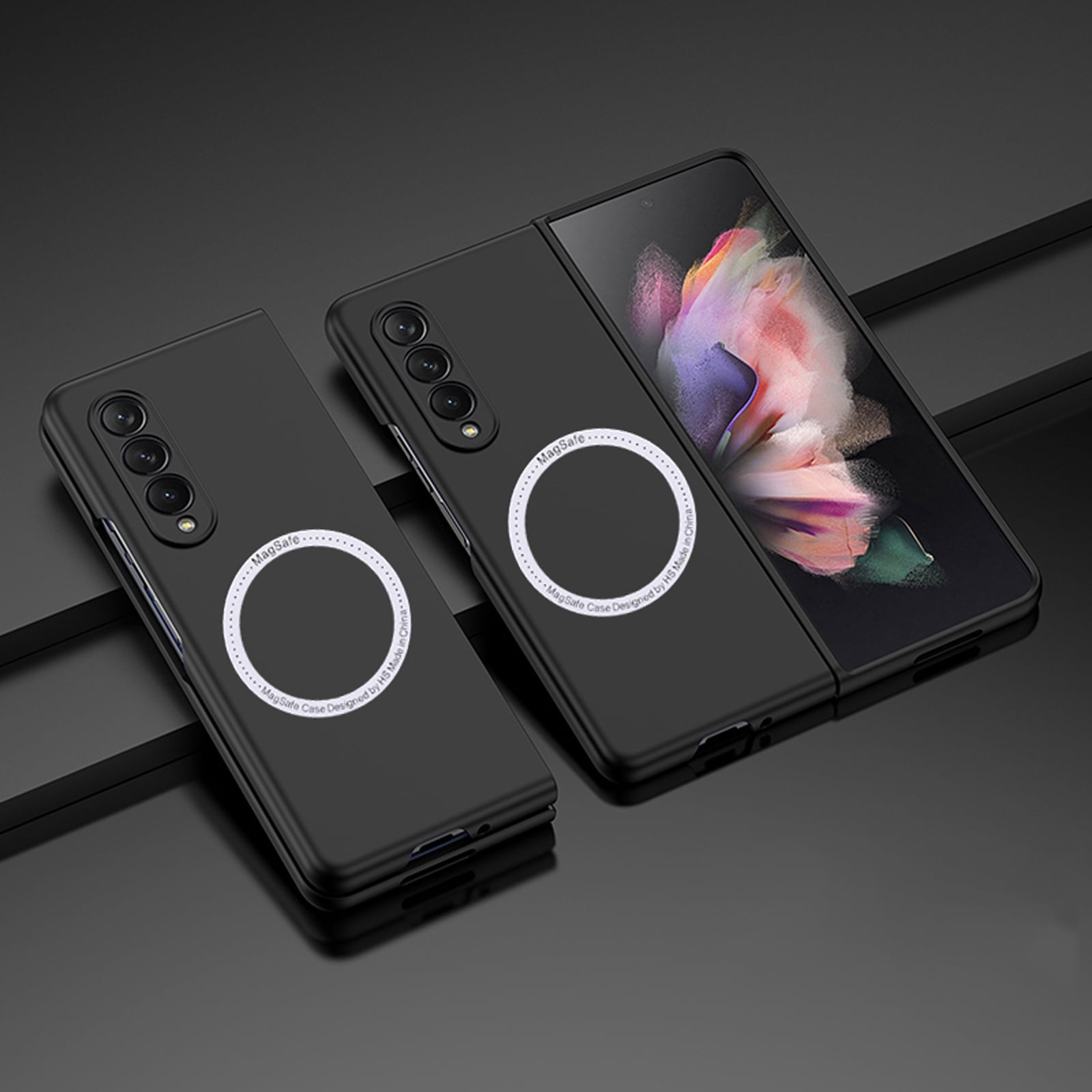 for Samsung Galaxy Z Fold 4 5G Case with Powerful Magnet, Phone Case ...