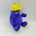 BILLCOS Grimace Shake Plush, 8.6 inch Grimace with a Yellow Hat Stuffed ...