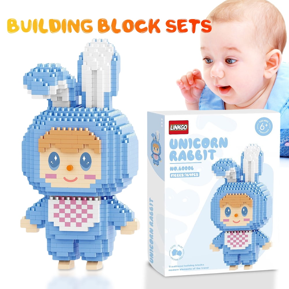 Nuevo Juguete Bloques Construcción Labubu Labubu (60006) | Walmart en línea